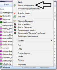 MSI and Run As Administrator - Astiostech - Blog, News and Updates